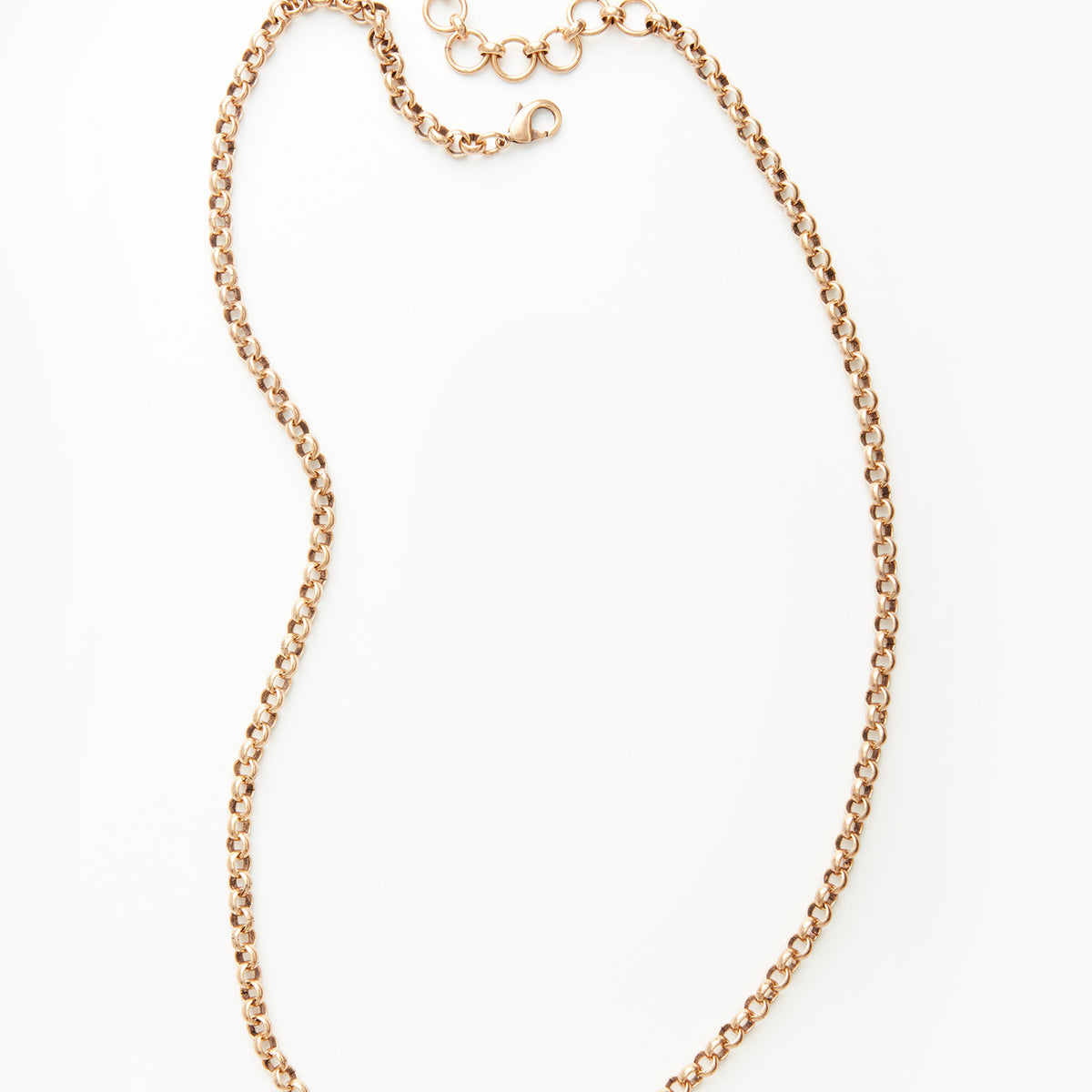 Long Rolo Chain Necklace – FALLEN ARISTOCRAT